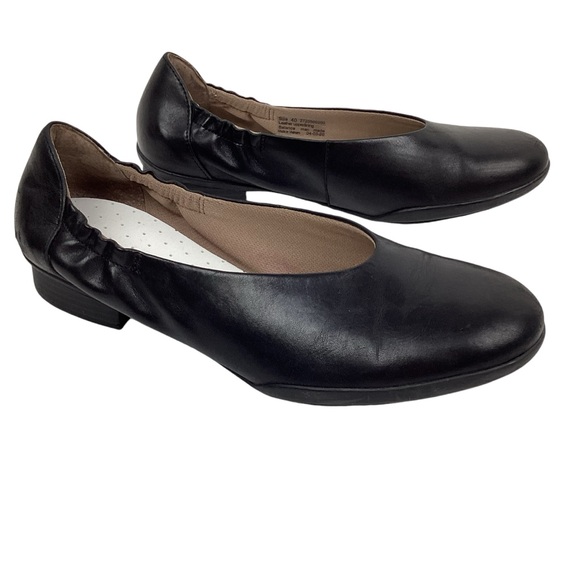 Dansko | Shoes | Dansko Kira Leather Ballet Flats Low Heel Black | Poshmark